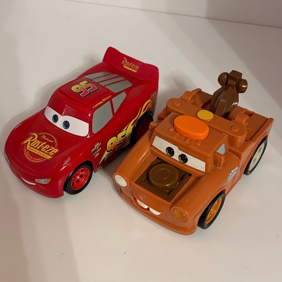 Disney | Toys | Disney Cars Talking Lightning Mcqueen And Talking Mater ...
